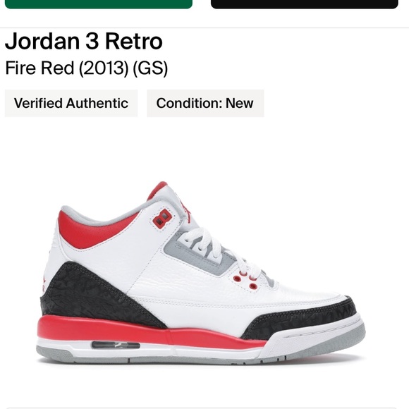 Jordan | Shoes | Jordan 3 Retro Red Black White Gray | Poshmark